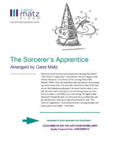 The Sorcerers Apprentice - Interactive Piano Method®