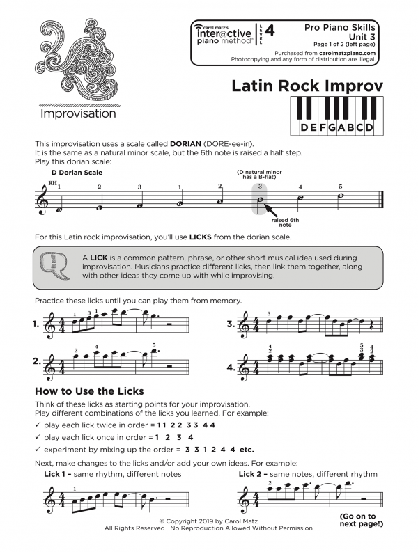 Level 4 for Intermediate Students - Interactive Piano Method®