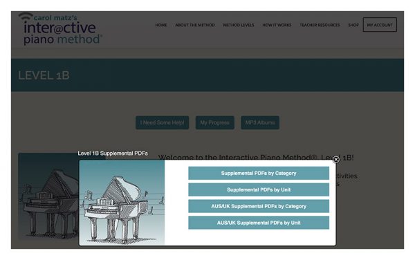 How the Interactive Piano Method® Works