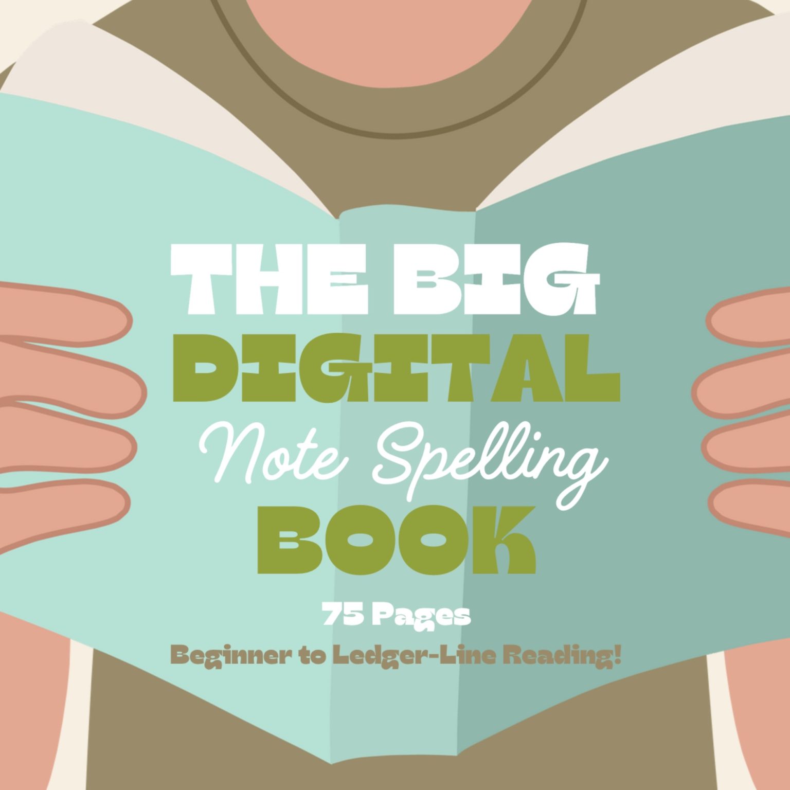 The Big Digital Note Spelling Book - Interactive Piano Method®